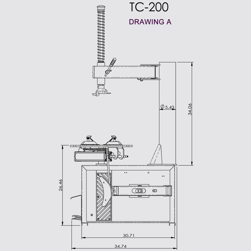 TC-200 Tire Machine | Grand Prix Import